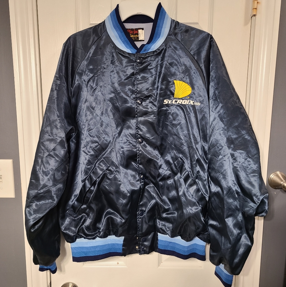 Vintage Pla-Jac By Dunbrooke Bomber Jacket - Xl - Gem